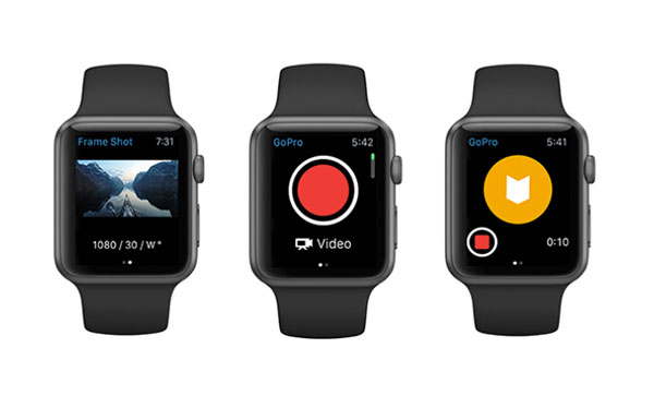 誰說 Apple Watch 只能用來看時間？這下連 GoPro 攝影機都能遙控拍 - 自由電子報 3C科技