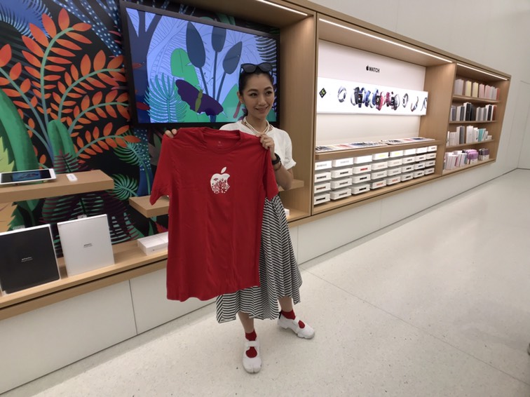 蘋果官方限定T 恤、紀念品 全球僅這家 Apple Store 才買的到 - 自由電子報 3C科技