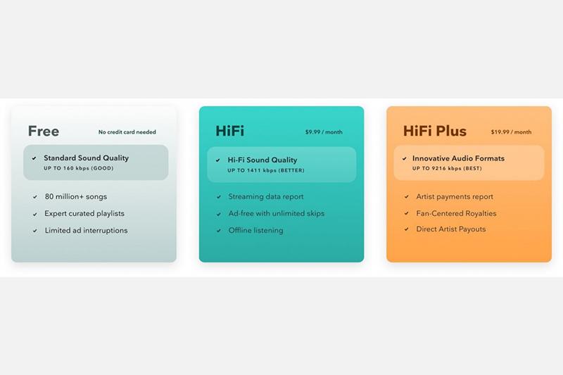 Tidel 推出 HiFi Plus 超高品質音樂服務！付費用戶自動升級 - 自由電子報 3C科技