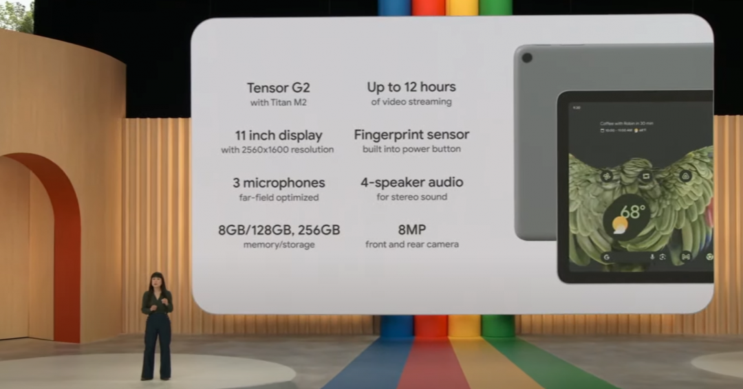 Google 平板電腦 Pixel Tablet 正式登場！搭配底座一秒變智慧螢幕 - 自由電子報 3C科技