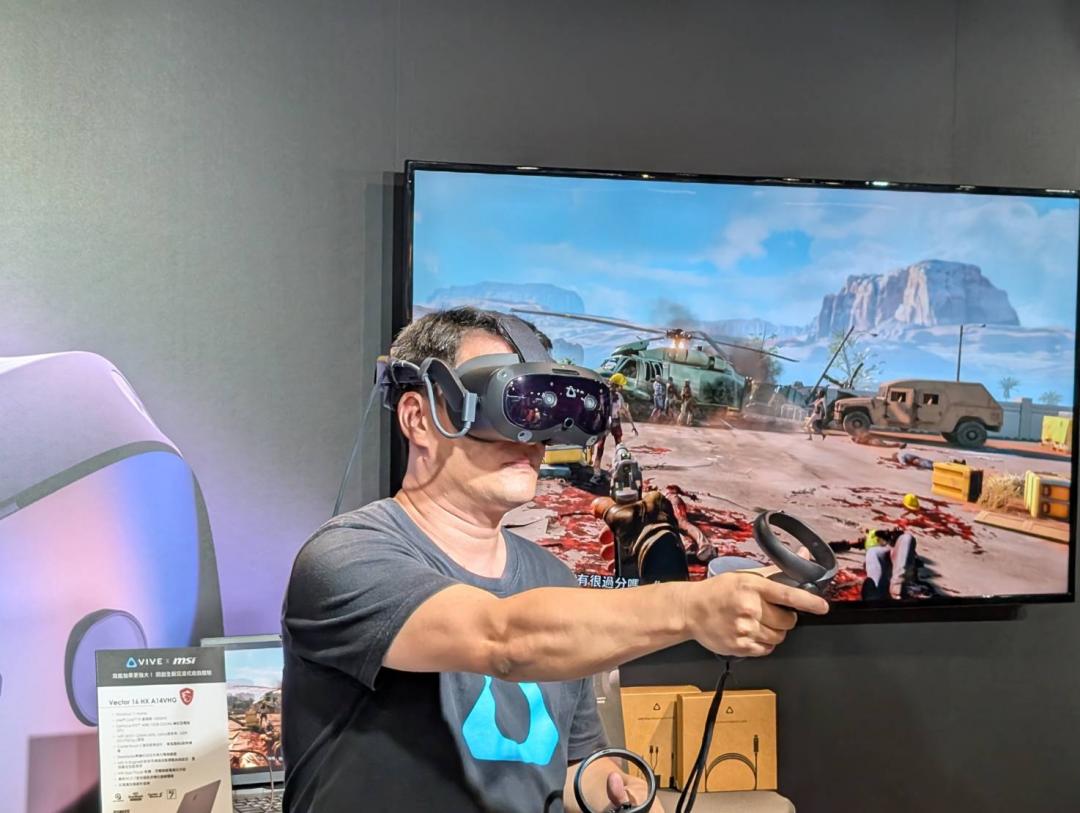 打造最強 PC VR 頭盔！HTC 新一代 VIVE Focus Vision 在台開賣 - 自由電子報 3C科技