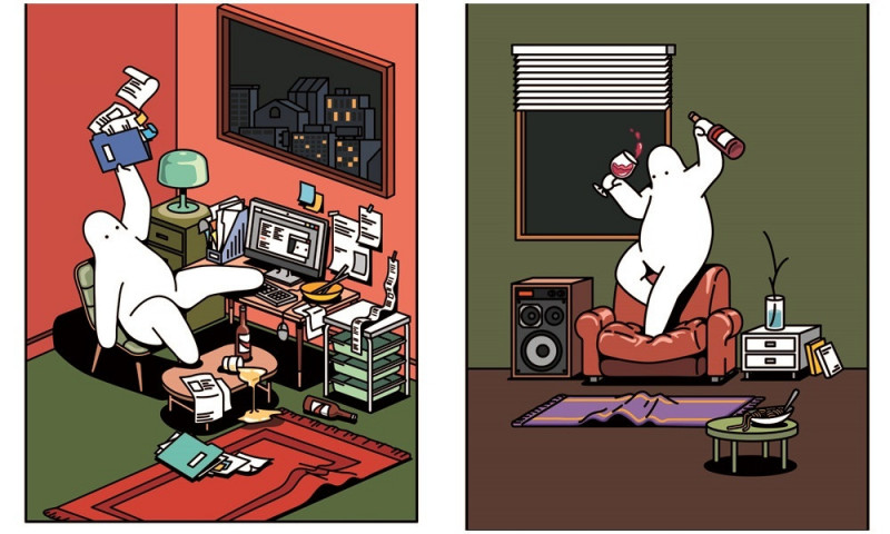 韓國超人氣IP來台展出 跟著Mr. Donothing一起發懶 - 自由藝文網