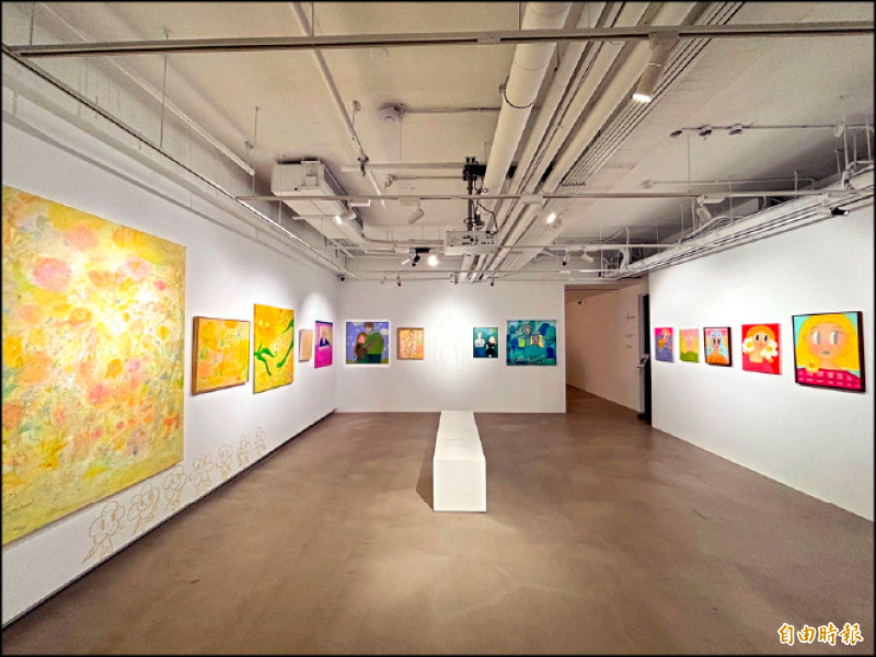 【藝術文化】「彩虹的另一端」 Ariel Huang少女視角彩繪人生故事 - 自由藝文網