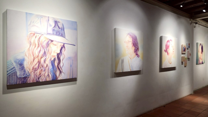 鹽水女兒林俐伃返鄉首展「之間」 月之美術館培育新鋭藝術家 - 自由藝文網