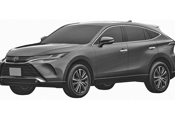 高級 RAV4 不再是日本享有，新一代 Toyota Harrier 海外專利圖曝光！ - 自由電子報汽車頻道