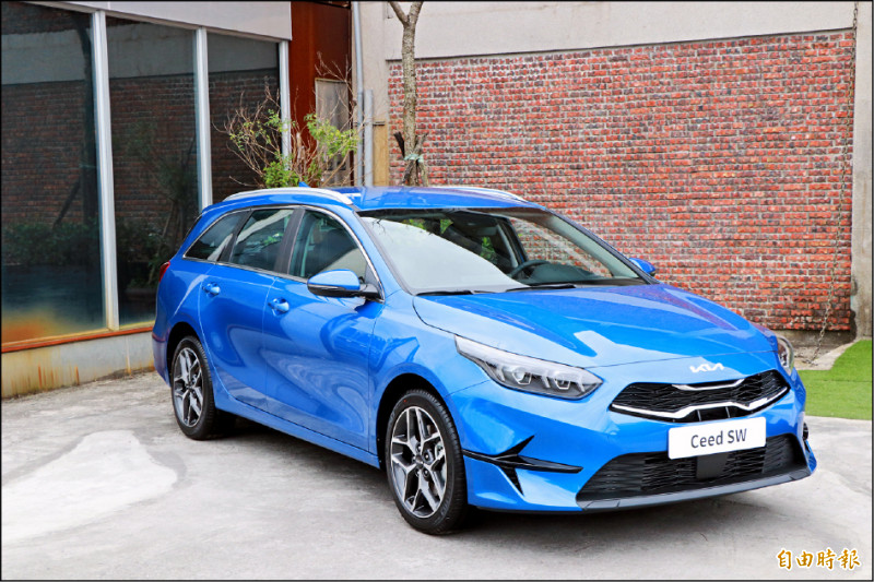 旅行車界新黑馬 Kia Ceed SW小改款輕油電上身 - 自由電子報汽車頻道