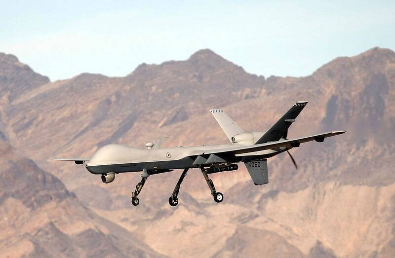 又來！美國MQ-9無人機於黑海上空遭俄戰機攔截 - 自由軍武頻道