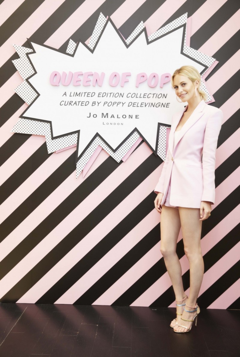 一家超模好基因！英國名媛Poppy首度來台賣香秀辣腿 - 自由娛樂