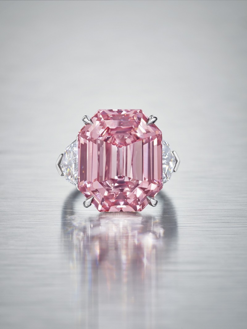 Harry Winston 15億天價買粉紅鑽 笑納世界紀錄 - 自由娛樂