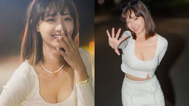 樂天女孩甜笑炸酥胸 超逆天長腿網友直呼「凍未條」 - 自由娛樂