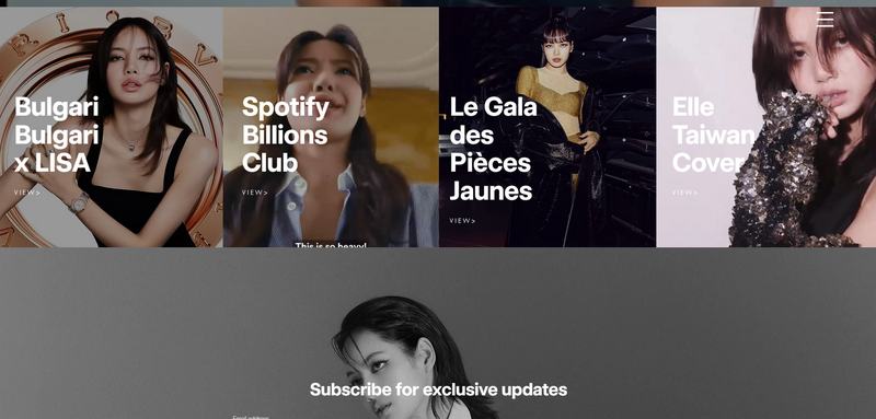 Lisa個人品牌曝光了 ！官網首放「台灣活動花絮」 - 自由娛樂