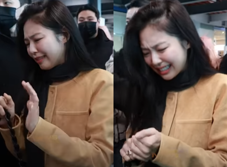 （影音）Jennie機場受傷！痛苦表情全被拍 混亂場面曝光 - 自由娛樂