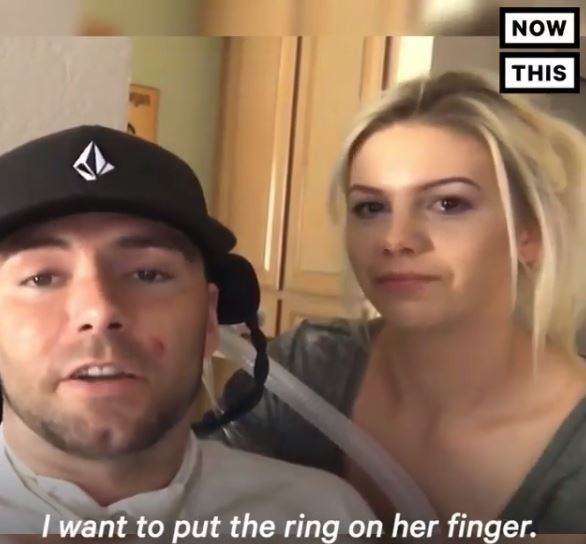 求婚成功隔天癱瘓 未婚妻對他不離不棄... - 國際 - 自由時報電子報