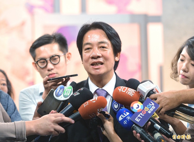 《TAIPEI TIMES》 Lai softens stance, vows to stay in race - 焦點 - 自由時報電子報