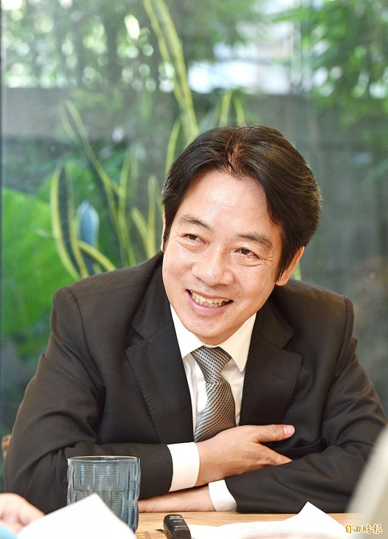 《TAIPEI TIMES》 William Lai says he is best DPP choice - 焦點 - 自由時報電子報