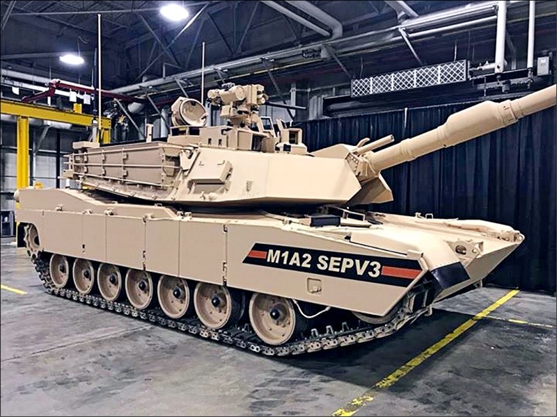 108輛405億元 M1A2T預算曝光 - 政治 - 自由時報電子報
