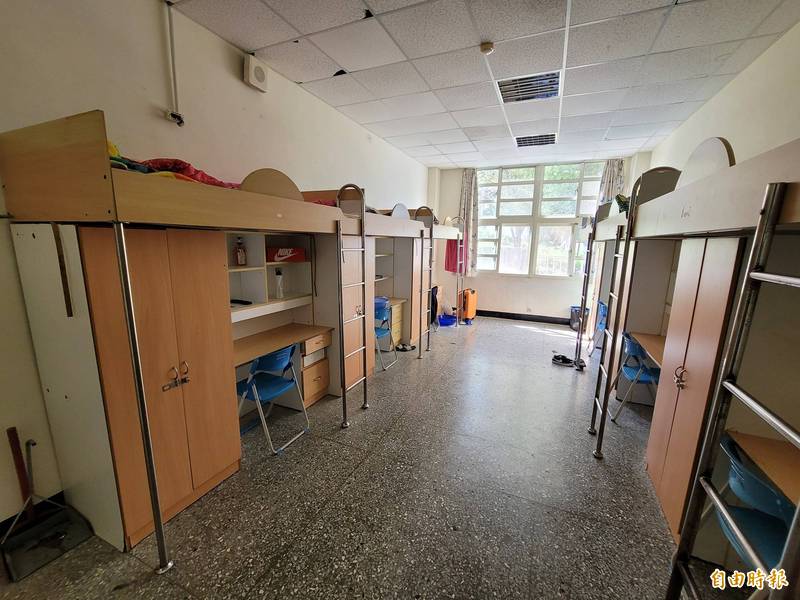 南投仁愛國中學生宿舍很克難 二手貨鐵釘鏽蝕外露 - 南投縣 - 自由時報電子報