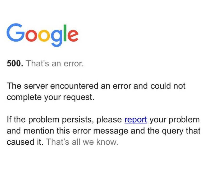 全球「Google搜尋」不明原因掛點！ 超過4萬名用戶抓狂回報 - 國際 - 自由時報電子報