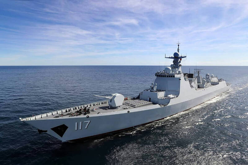 台海軍情》中國造船廠同時建五艘052DL驅逐艦 - 國際 - 自由時報電子報