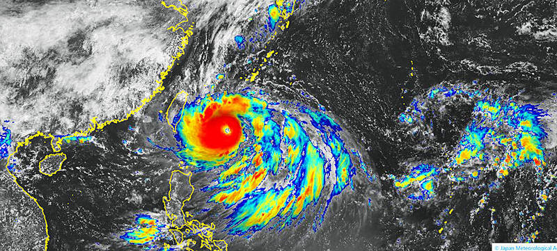 《TAIPEI TIMES》Storm sea warning likely, land warning possible - 焦點 - 自由 ...