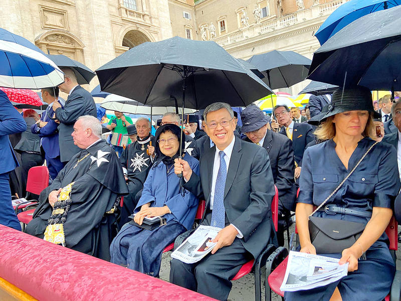 《TAIPEI TIMES》 Ex-VP in Holy See as Tsai’s special envoy - 焦點 - 自由時報電子報