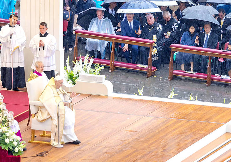 《TAIPEI TIMES》 Ex-VP in Holy See as Tsai’s special envoy - 焦點 - 自由時報電子報