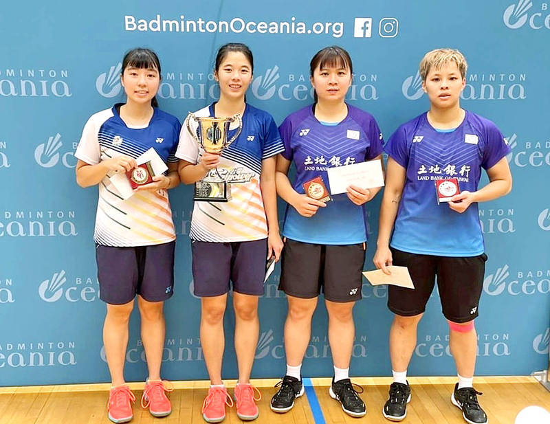 《TAIPEI TIMES》 Taiwan shuttlers sweep all five titles in Sydney finals ...