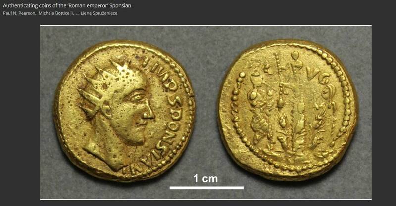 千年假金幣竟是真品！ 研究還找回「消失的古羅馬皇帝」 - 國際 - 自由時報電子報