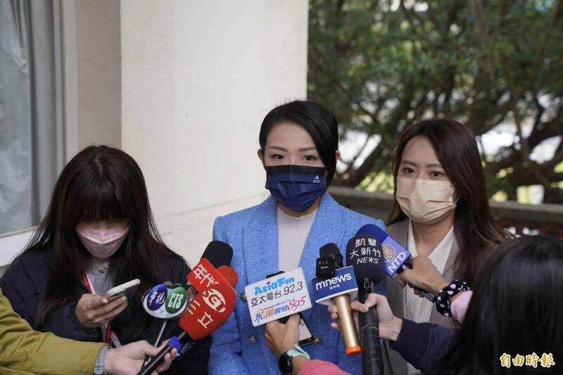 甩鍋公積金爭議？ 高虹安：立院應訂出完整人事考勤制度 - 新竹市 - 自由時報電子報