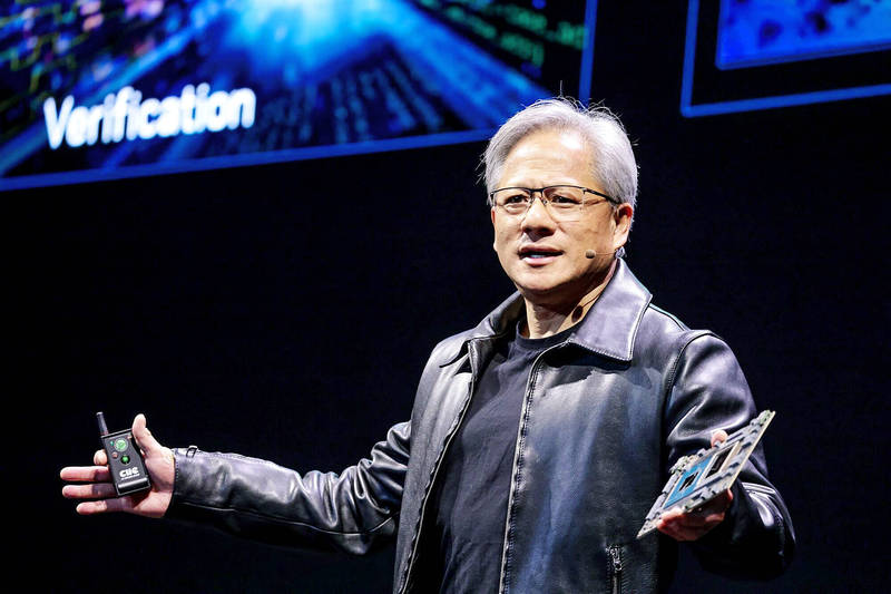 《TAIPEI TIMES》Nvidia CEO unveils more AI products - 焦點 - 自由時報電子報