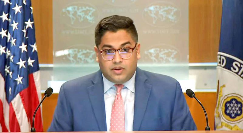 《TAIPEI TIMES》 US reiterates democratic support - 焦點 - 自由時報電子報