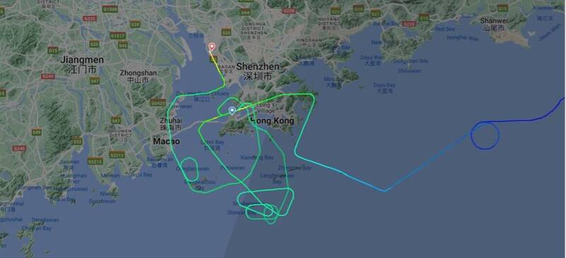 乘客已在寫遺書！香港暴雨國泰航班降落急升逾千公尺上演空中大怒神 - 國際 - 自由時報電子報