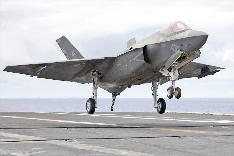包含60架F-35戰機 金融時報：台灣擬向美提5千億軍購 - 政治 - 自由時報電子報