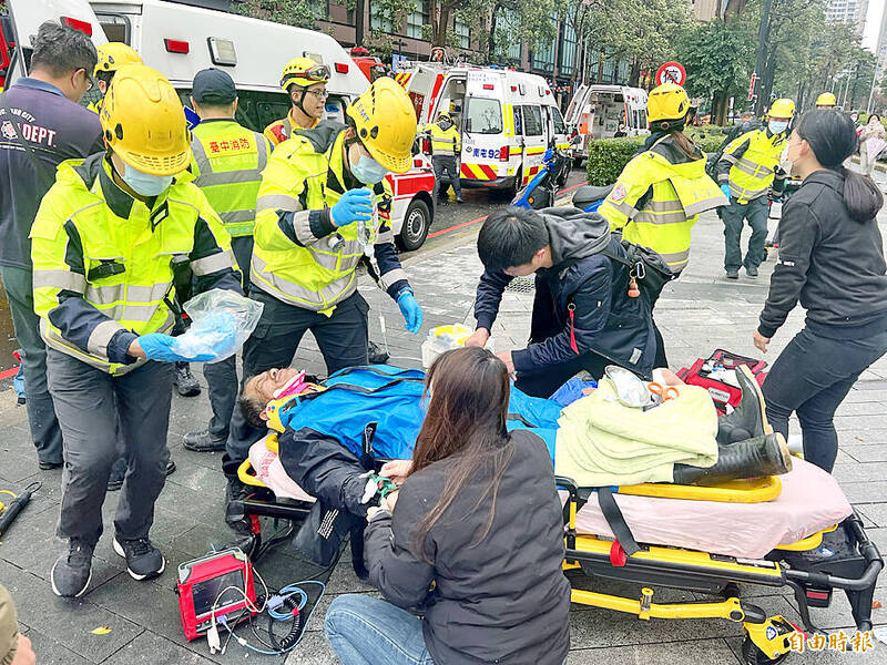 《TAIPEI TIMES》 Four killed in Taichung mall explosion - 焦點 - 自由時報電子報