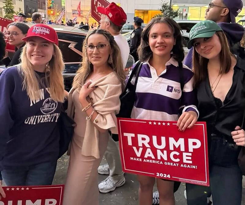 稱川普么兒「校園怪咖」 紐大共和黨學生會主席惹議去職 - 國際 - 自由時報電子報