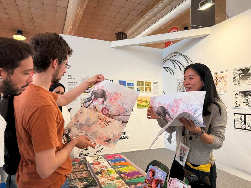 台漫首進義大利拿坡里漫畫節 10漫畫家、30作品引好奇圍觀 - 生活 - 自由時報電子報