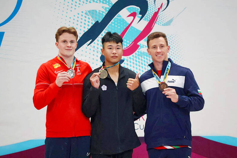 《TAIPEI TIMES》 Tseng Wei-sheng wins gold at World Challenge Cup - 焦點 ...