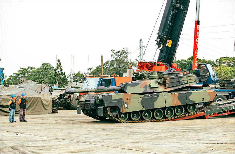 第二批M1A2T下月底前交運 明年108輛到齊建構完整戰力 - 政治 - 自由時報電子報