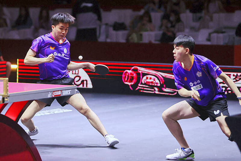 《TAIPEI TIMES》 Taiwanese table tennis duo win silver in Doha - 焦點 - 自由時報電子報