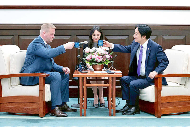 《TAIPEI TIMES》 Lai calls for EU economic agreement - 焦點 - 自由時報電子報