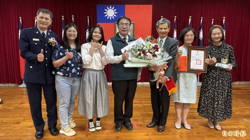 歡慶警察節 黃偉哲表揚3台南市模範警察致敬 - 社會 - 自由時報電子報