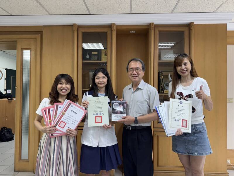 台中家商廖之婷靠看影片學英語 爭取到獎學金將前往德國壯遊 - 生活 - 自由時報電子報