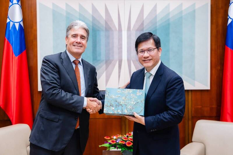 接見荷蘭新任駐台代表 林佳龍盼「荷」力齊心深化夥伴關係 - 臺北市 - 自由時報電子報