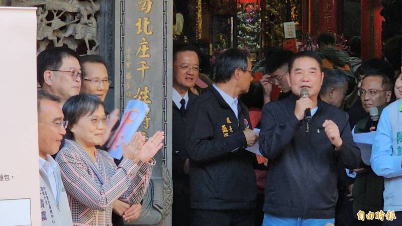 「廟口開講才有FEEL」劉世芳白沙屯宣講臨時改場 鍾東錦誇她豪氣 - 苗栗縣 - 自由時報電子報