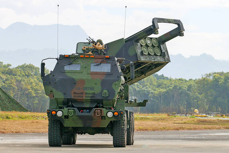 《TAIPEI TIMES》 HIMARS joins first exercises this year - 焦點 - 自由時報電子報