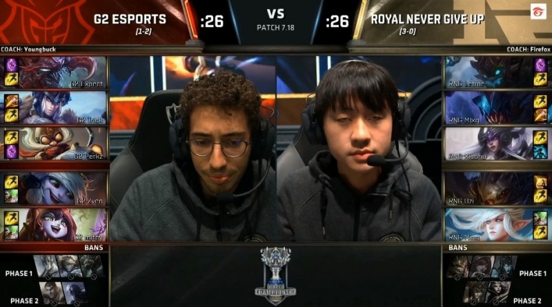 LOL世界賽》C組「真」死亡之組 韓國SSG二連勝搶下八強門票 - 自由體育