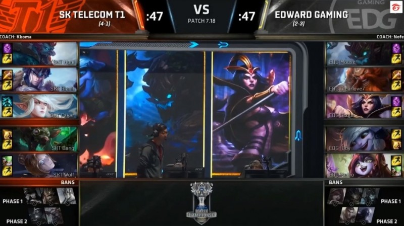 LOL世界賽》ahq、EDG慘遭淘汰 SKT與C9攜手挺進八強 - 自由體育