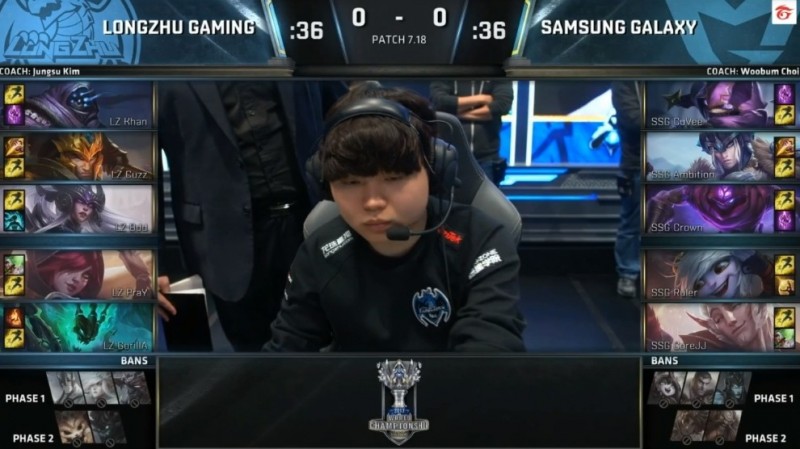 LOL世界賽》五大賽區頭號種子全滅！ LCK冠軍LZ直落三遭淘汰 - 自由體育