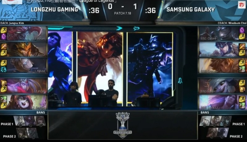 LOL世界賽》五大賽區頭號種子全滅！ LCK冠軍LZ直落三遭淘汰 - 自由體育
