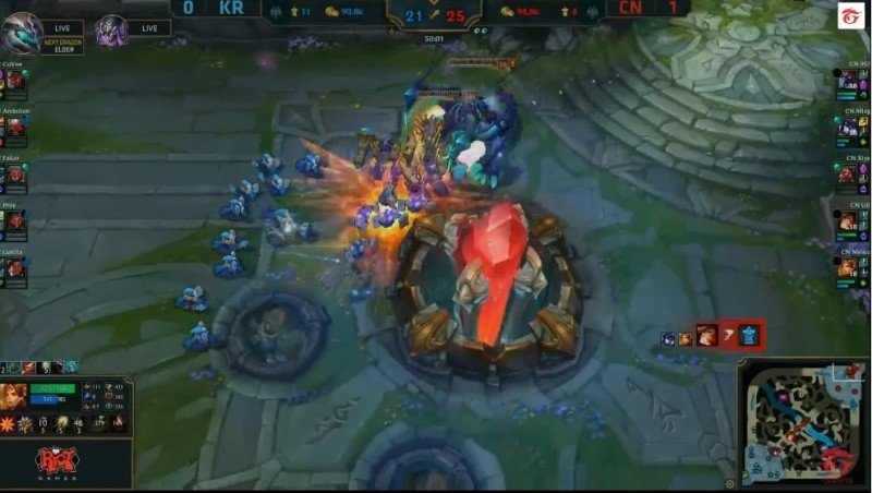 LOL明星賽》粉絲歡呼下挺進冠軍戰 中國Xiye：感覺就像在LPL主場 - 自由體育